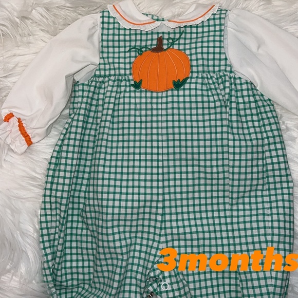 One Pieces | Infant Fall Pumpkin One Piece | Poshmark